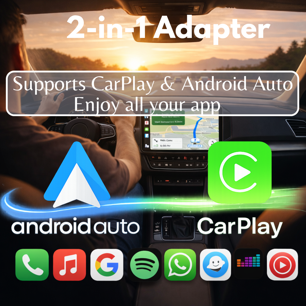 Wireless CarPlay and Android Auto adapter C-Pro – VeoPulse UK